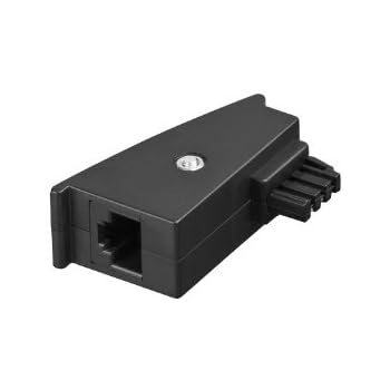 TAE Adapter, Stecker F auf RJ45 Kupplung: Amazon.de: Computer & Zubehör