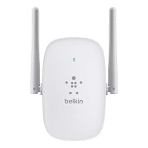 Belkin N300 Universal Dual Band Wi-Fi Range Extender/Wireless Signal ...