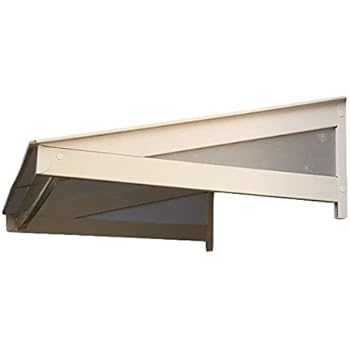 uPVC Over Door Canopy Porch Rain Cover Awning Lean-to Shelter 1.2m Wide ...