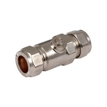 Large Bore 15mm Isolation Valve with Butterfly Handle: Amazon.co.uk ...