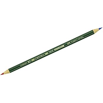 Faber Castell Kopierstift, zweifarbig, 12 Stück - 9608: Amazon.de ...