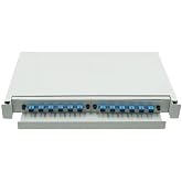 Hanutech Ftth Pigtail Loaded Fiber Patch Panel 12 Core LIU, 12 Port ...