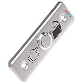 ZKTeco No Touch Stainless Steel Door Exit Switch/Touch Free Exit Push ...