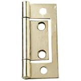 XFORT® 4 Pairs Flush Hurl Hinges, 75mm (3 Inch) Door Hinges, Brass ...