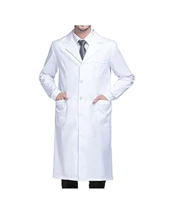 WDF Laborkittel kittel medizinische kittel weiß Arztkittel weiße Herren ...