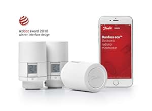 Danfoss 014G1101 Eco Home- Eletronisches Heizkörperthermostat mit Bluetooth-Funktion ...
