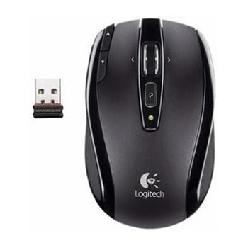 Logitech VX NANO Cordless Laser Mouse FOR Notebooks Radio Transfer, PC ...