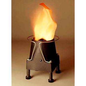 Decorative Table Light Silk Fire Flame Effect Lamp: Amazon.co.uk ...