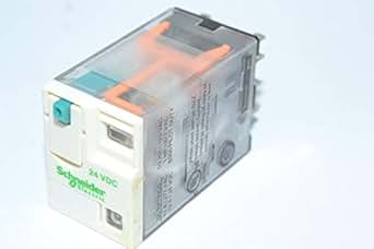 Schneider Electric RXM2AB2BD Mini Relay+LED 2CO 24V, Miniature Plug-In ...