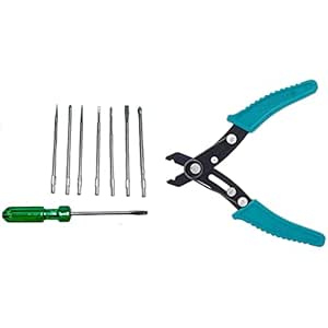 TAPARIA 831 Screw Driver Set with Neon Bulb Silver & Taparia WS 05 ...