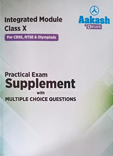 Buy Aakash Integrated Module Class 10 Practical Exam Supplement (S ...
