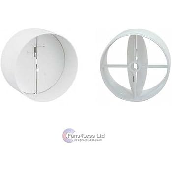 1232 Backdraught Shutter 6" 150mm: Amazon.co.uk: DIY & Tools