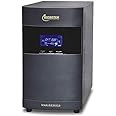 Microtek-Online UPS MAX-2KVA 72V Pure Sinewave with in-Built Batteries (12V 7AHx6),Black ...
