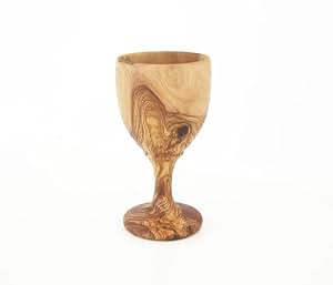 NEW_HANDMADE OLIVE WOOD CUPS /Rare Collector Wooden Cup: Amazon.co.uk ...