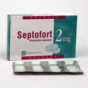 Septofort® 2mg - 24 Tabletten / Pastillen - Für Gingivitis ...