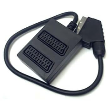 2 Way Switched Double Scart Adaptor Same day dispatch: Amazon.co.uk ...