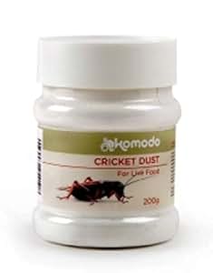 Komodo Cricket Dust 200G: Amazon.co.uk: Pet Supplies