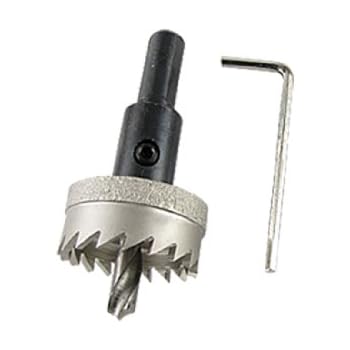 Metal Sharp Twist Drill Bit 30mm Hole Saw Cutter w Hex Wrench: Amazon ...