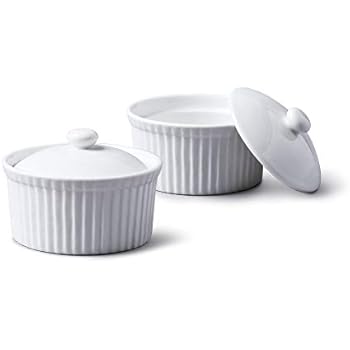 Small Ramekin with lid: Amazon.co.uk: Kitchen & Home