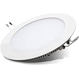 18W LED Round Recessed Ceiling Flat Panel Down Light Ultra Slim Lamp Warm White 3500K Super ...