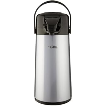 Thermos Push Button Pump Pot, 1.9 L: Amazon.co.uk: Kitchen & Home
