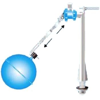 Opella Cistern Filling Valve - Delchem Adjustable - 8.5in Straight High ...