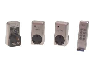 Byron A440S3A 3x Remote Sockets And Remote Control: Amazon.co.uk: DIY ...