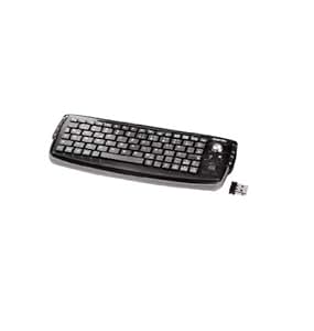 Hama F2053815 Clavier multimédia sans fil avec Trackball 2,4 G Noir ...