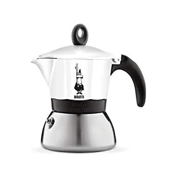 Bialetti Dama White Moka da 3 tazze colore: Bianco laccato: Amazon.it ...