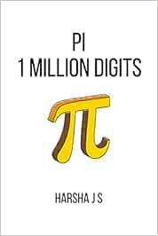 Buy PI 1 million digits: One Million Digits of Pi Book Online at Low ...