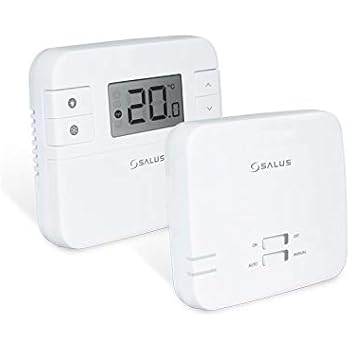 Salus RT520RF Wireless Thermostat, White: Amazon.co.uk: DIY & Tools