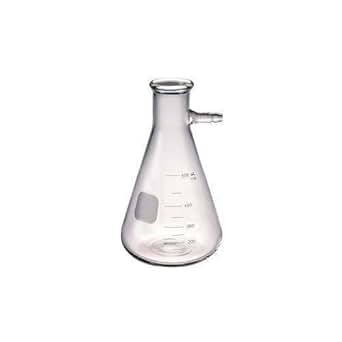 Filtration Flask (Conical flask with side arm) 250 ml: Amazon.in ...