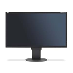NEC MultiSync EA243WM 24 inch LCD Monitor with LED Backlight - Black ...