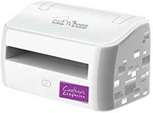 Crafters Companion Cut 'n' Boss Die Cutting & Embossing Machine, White ...