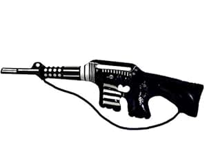 HENBRANDT 90CM LARGE INFLATABLE MACHINE GUN WITH SLING BLOW UP PARTY ...