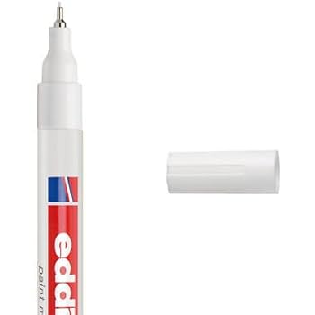Edding 780 paint marker, 0,8mm, weiß, Lackmarker: Amazon.de: Bürobedarf ...