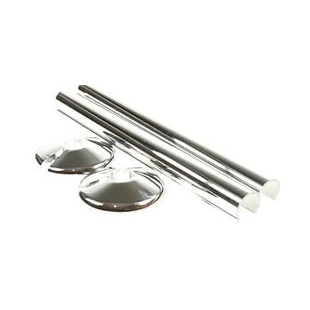15MM OD HOSPITAL PIPE CLIP CHROME PLATE - Hospital, Chrome Plated ...