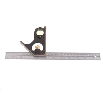 STANLEY Metal Combination Square with Vial, 300mm/ 12'': Amazon.co.uk ...