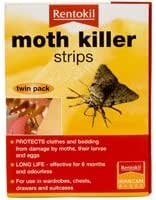 Moth Killer Strips/ Twin Pack by RENTOKIL : Amazon.co.uk: Garden & Outdoors