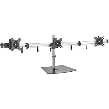 Duronic DM753 Support Triple 3 écrans PC sur Socle - Hauteur Ajustable ...