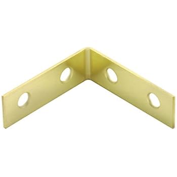 Stanley Hardware 1-1/2 Solid Brass Corner Brace: Amazon.co.uk: DIY & Tools