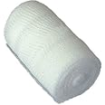 Safety First Aid Group HypaBand Conforming Bandages - White, 7.5 cm x 4 ...