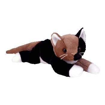 TY Beanie Baby - Chip the Cat: Amazon.co.uk: Toys & Games