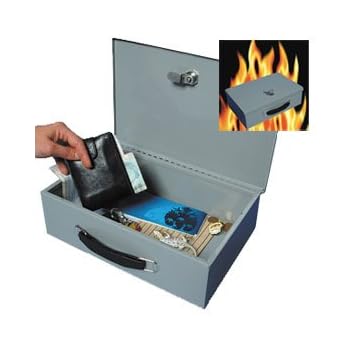 Good Ideas Fire Resistant Security Box / Safe (291) Keep important ...