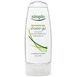 Simple Shower Gel Refreshing 77119 250ml : Amazon.co.uk: Beauty