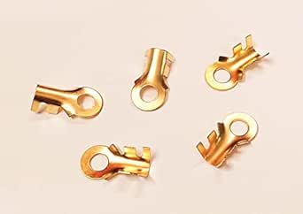 ERH India (Pack of 5) Battery Thimble Connector 18 mm Circular ...