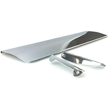 Polished Brass Internal Letter Box Flap - Inner Draught Excluder Post ...