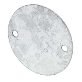10 X Galvanised Round Conduit Besa Box Lids: Amazon.co.uk: DIY & Tools