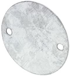 10 X Galvanised Round Conduit Besa Box Lids : Amazon.co.uk: DIY & Tools