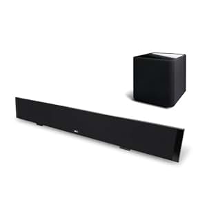 KEF V700 Digital TV Sound Bar with V-20W Wireless Subwoofer 2.1 System ...